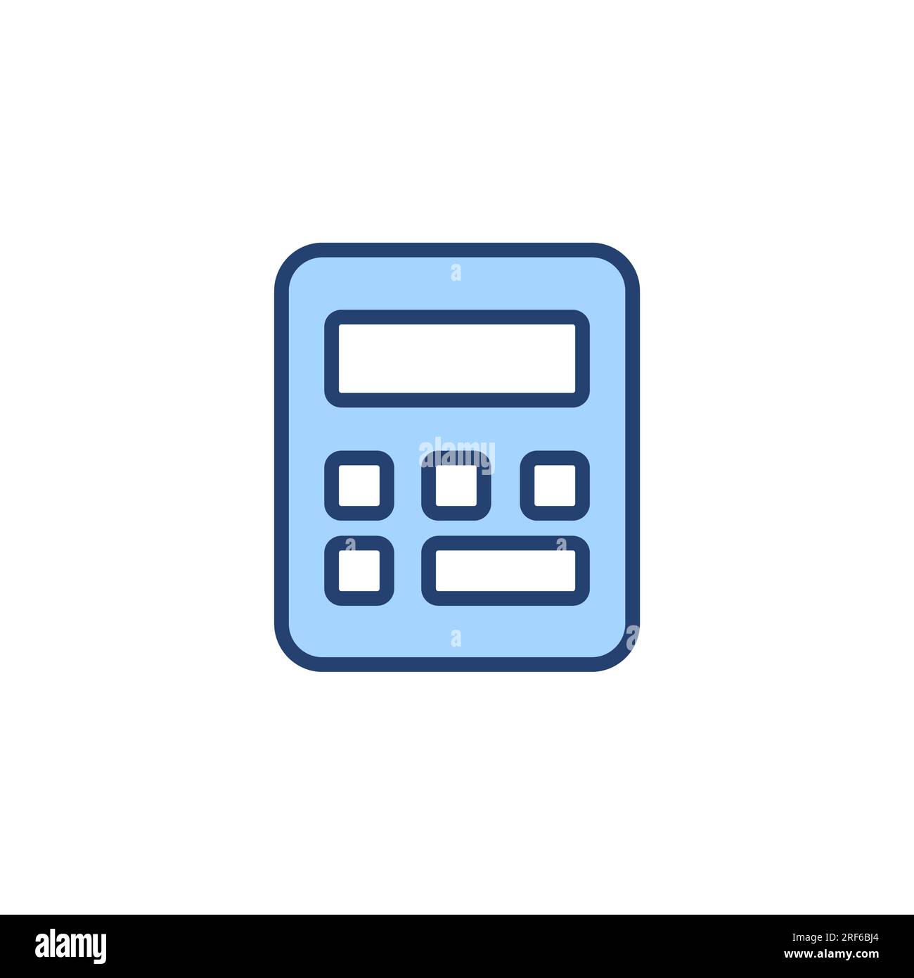 Calculator icon vector. Accounting calculator sign and symbol Stock ...