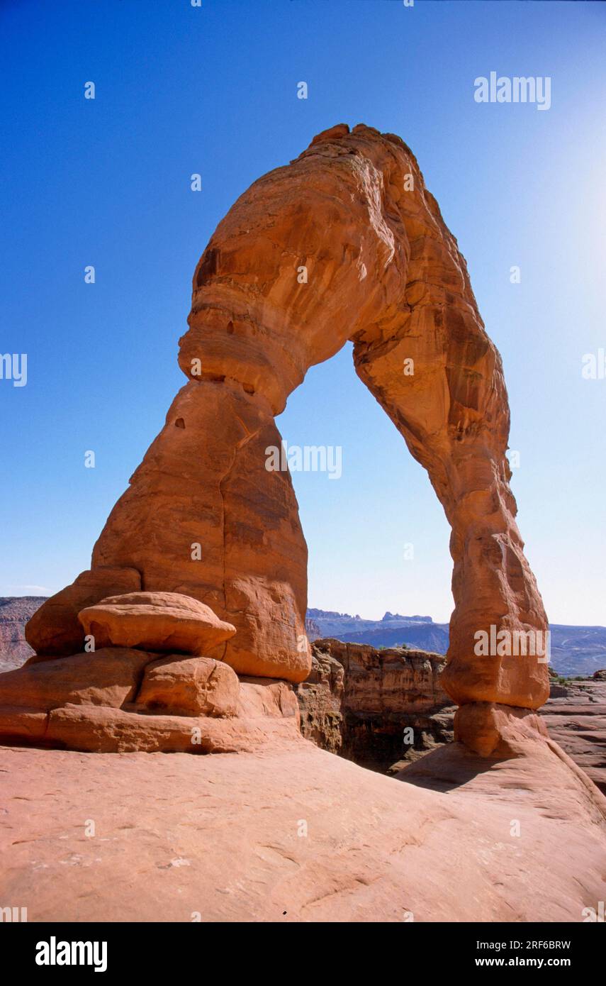 Arches National Park, Delicate Arch, Utah, USA Stock Photo - Alamy