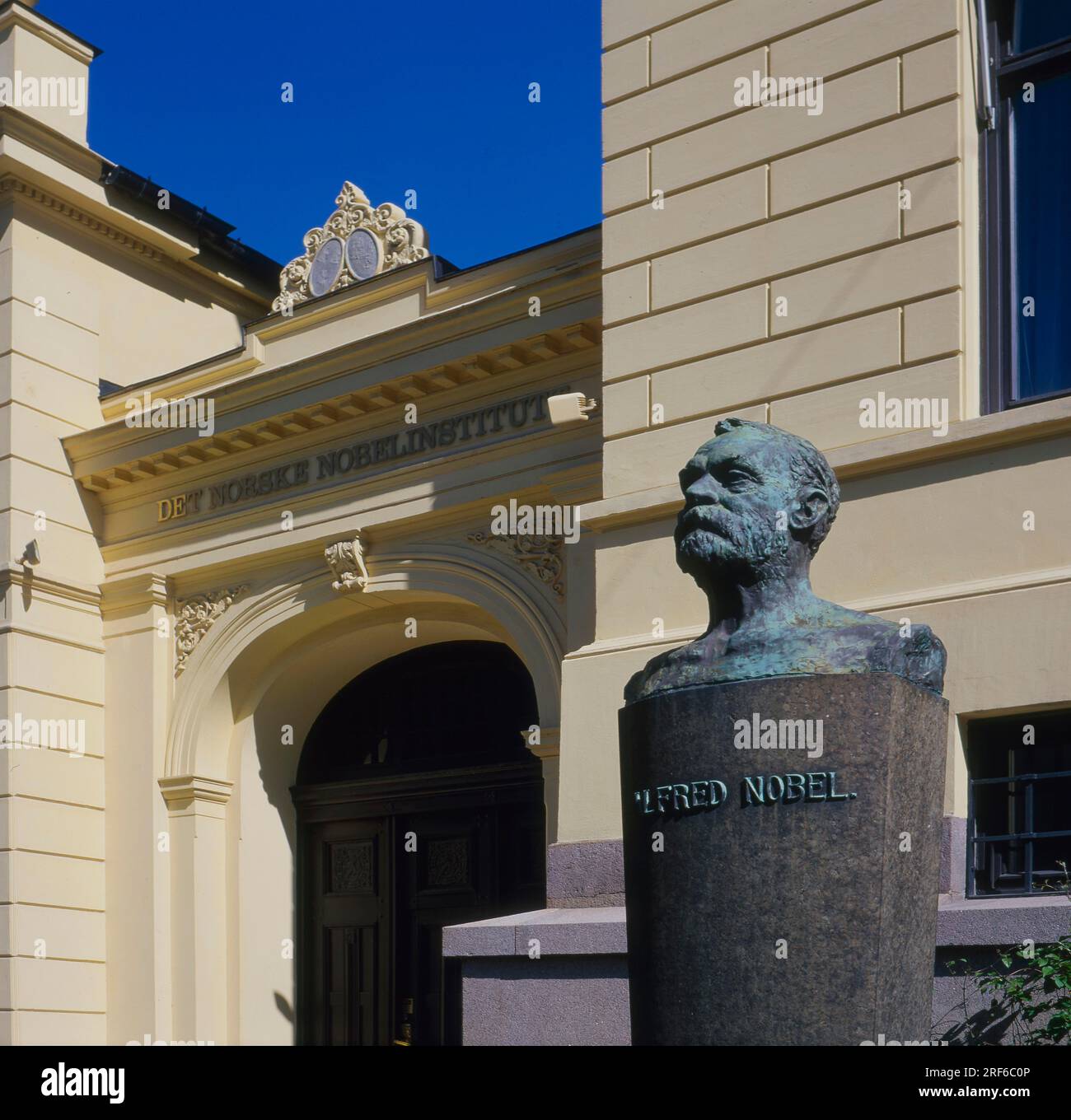 Norway, Oslo, Nobel Institute, Alfred Nobel Stock Photo - Alamy