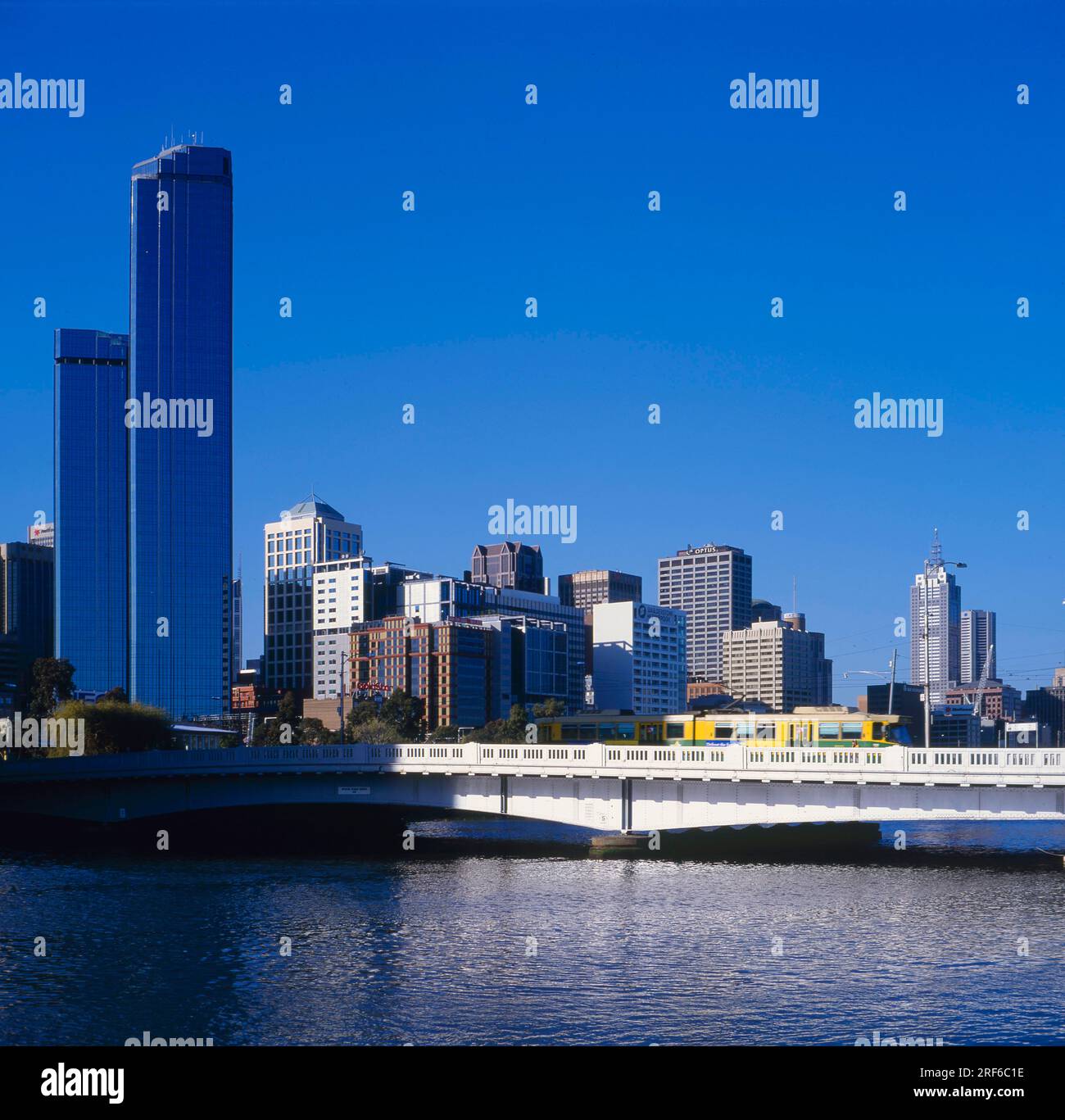 Australia, Victoria, Melbourne, Queensbridge, Rialto Tower, WTC ...