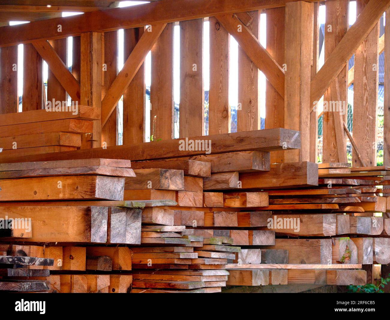 Stack of wooden boards from the sawmill Stock Photo - Alamy