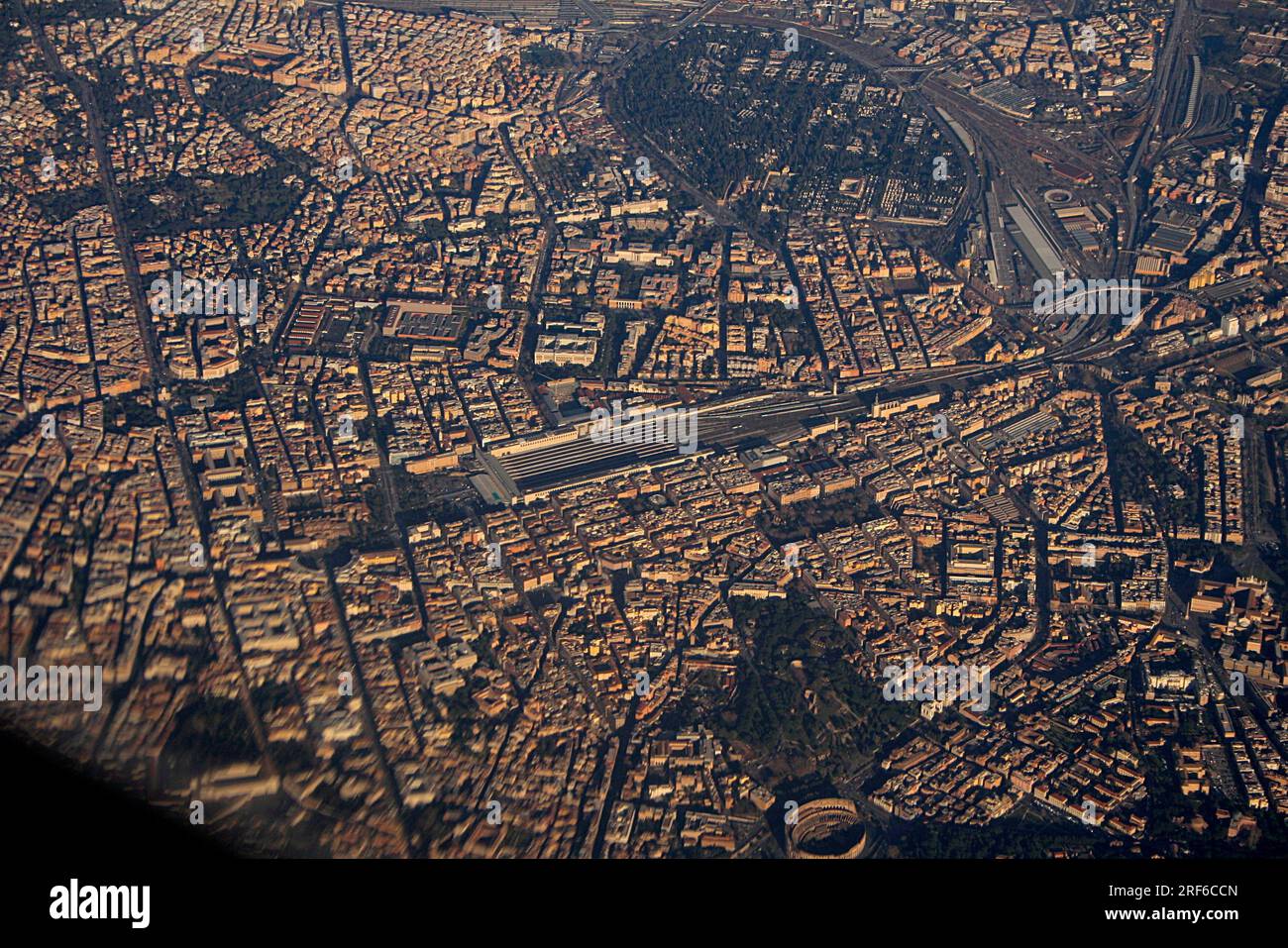Flying rome aerial view hi-res stock photography and images - Alamy