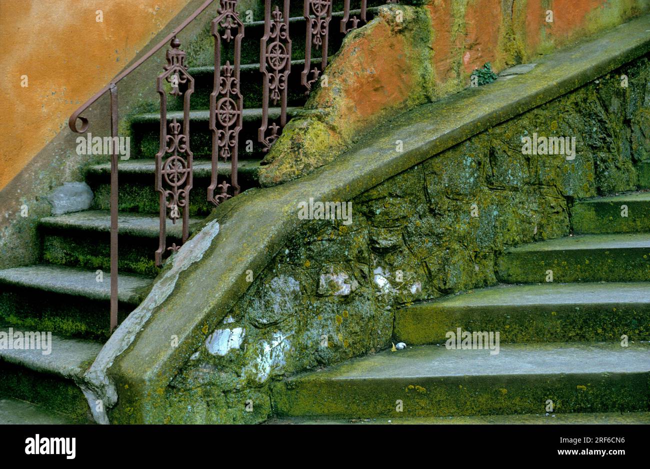 Stairs on old building hi-res stock photography and images - Alamy