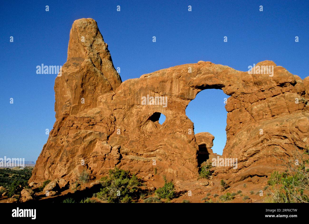 Arches National Park, Turret Arch, Utah, USA Stock Photo - Alamy