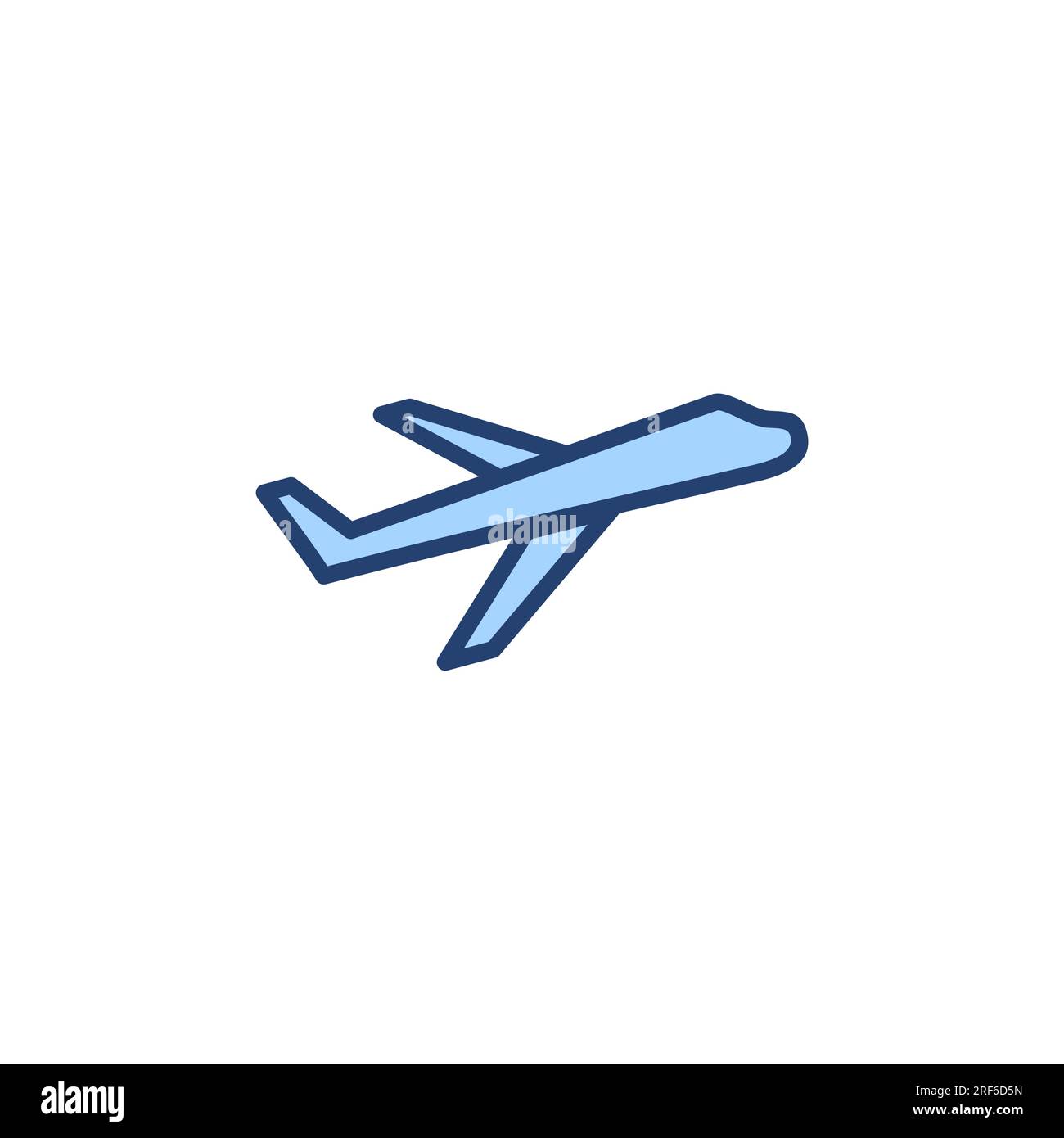 Plane icon vector. Airplane sign and symbol. Flight transport symbol ...