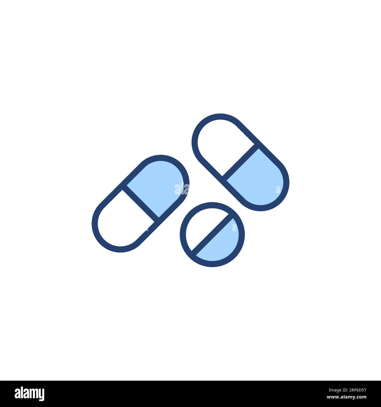 Pills icon vector. capsule icon. Drug sign and symbol Stock Vector ...