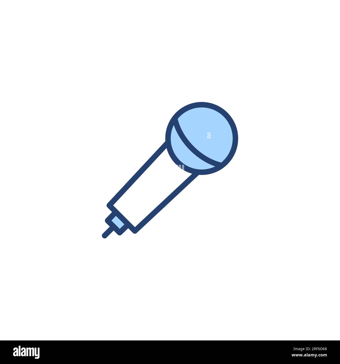 Microphone icon vector. karaoke sign and symbol Stock Vector Image ...