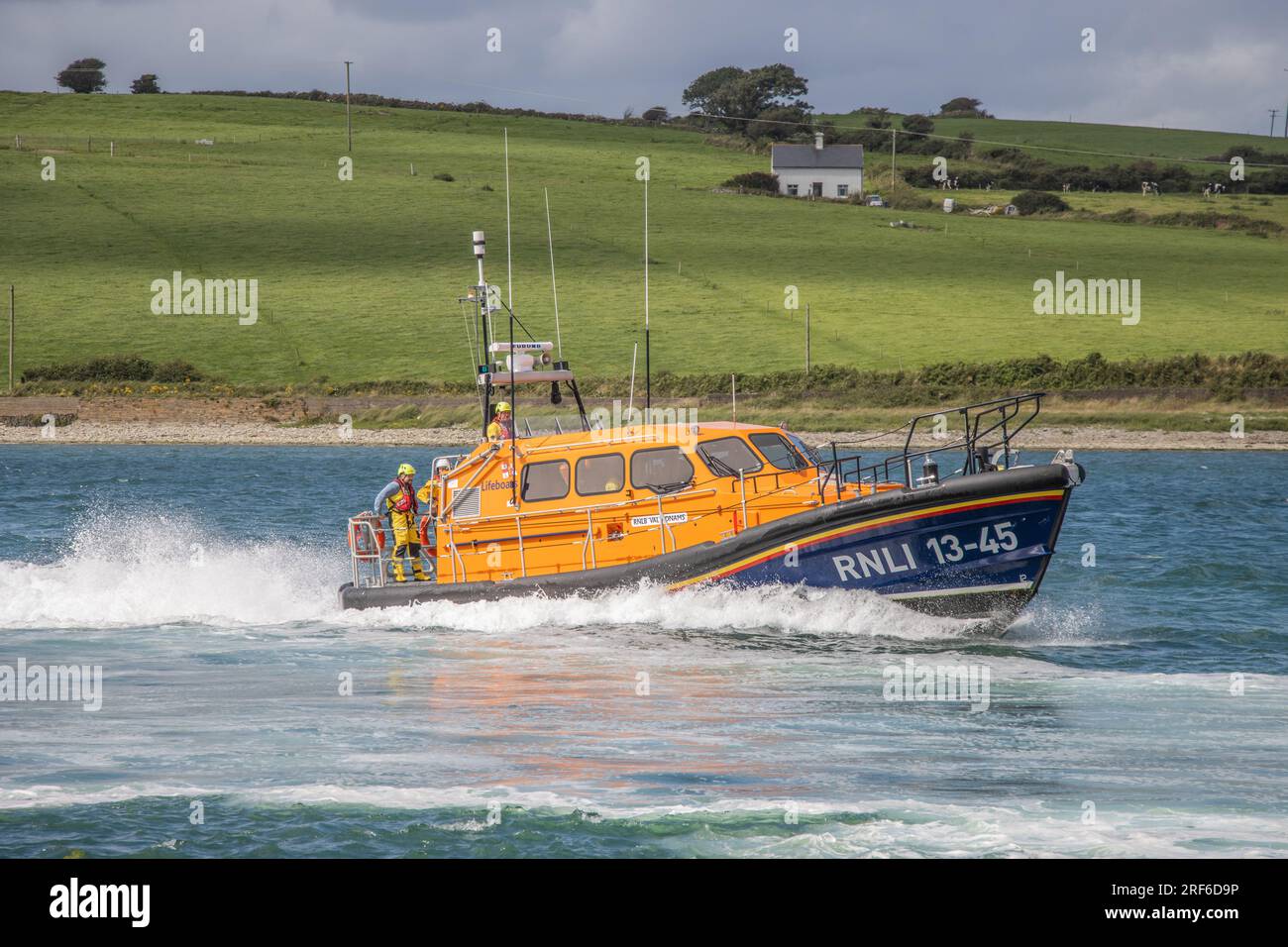 Courtmacsherry Harbour Lifeboat, "Val Adnams," 13-45 at Courtmacsherry ...