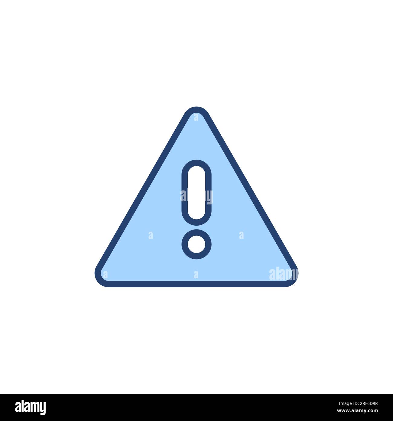 Exclamation danger icon vector. attention sign and symbol. attention ...