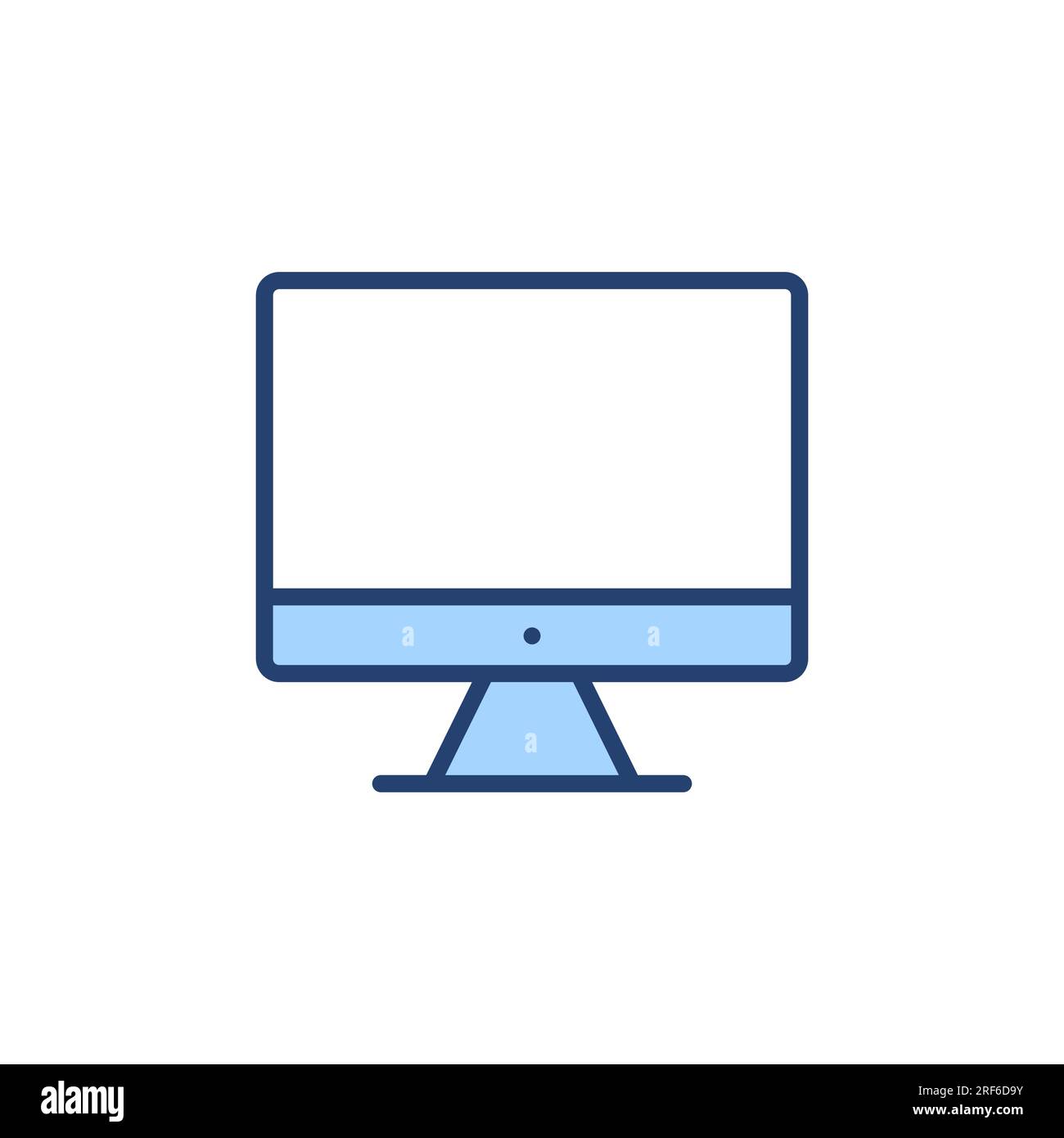 Computer icon vector. computer monitor sign and symbol Stock Vector Image & Art - Alamy