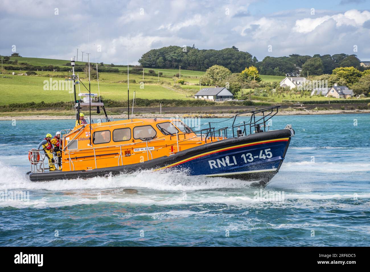 Courtmacsherry Harbour Lifeboat, "Val Adnams," 13-45 at Courtmacsherry ...