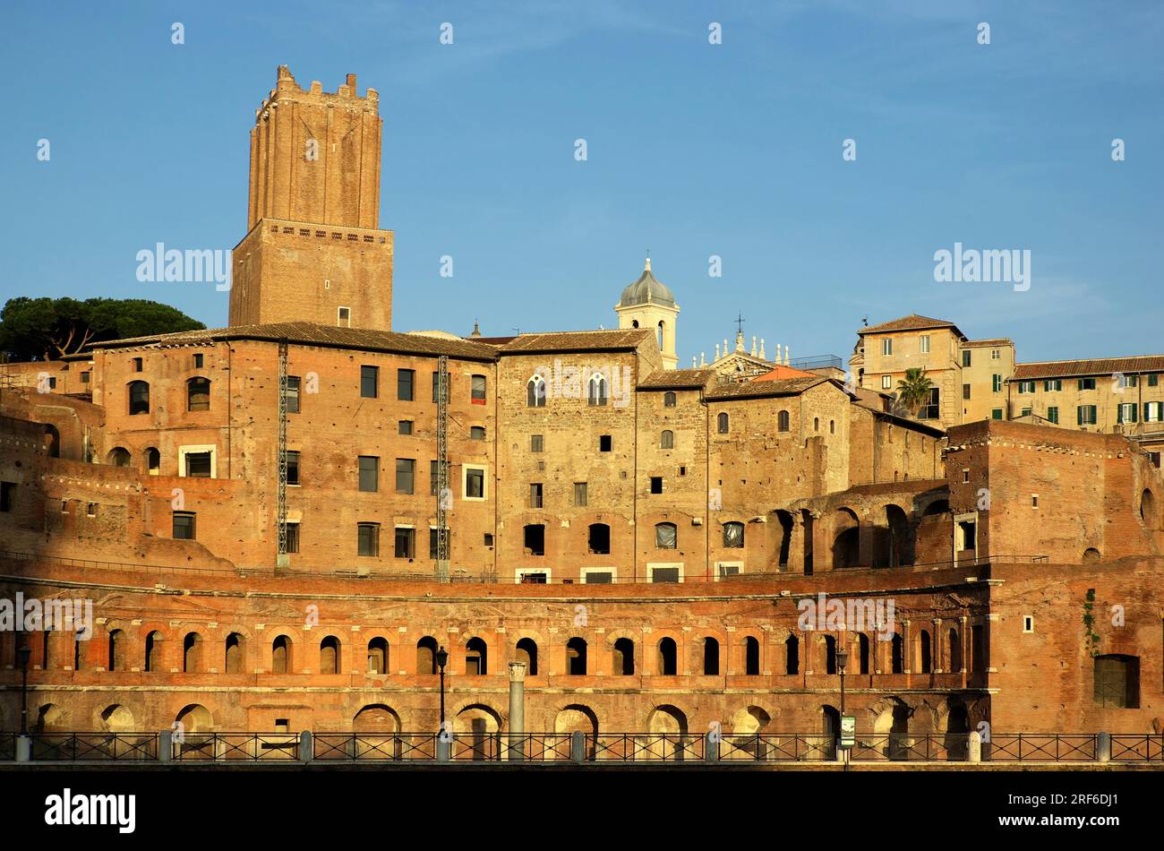 Rome, Trajan's Forum, Torre delle Milizie, Trajan's Markets, Italy ...