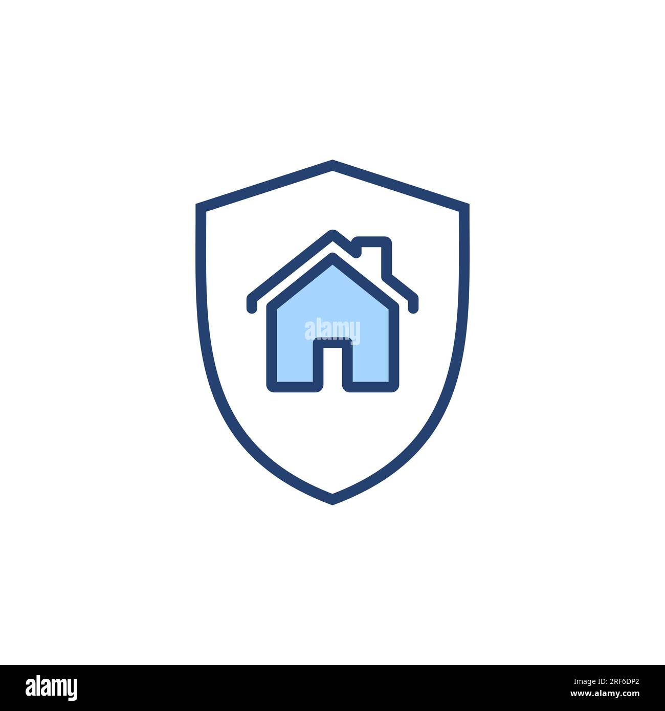 house insurance icon vector. house protection sign and symbol Stock ...