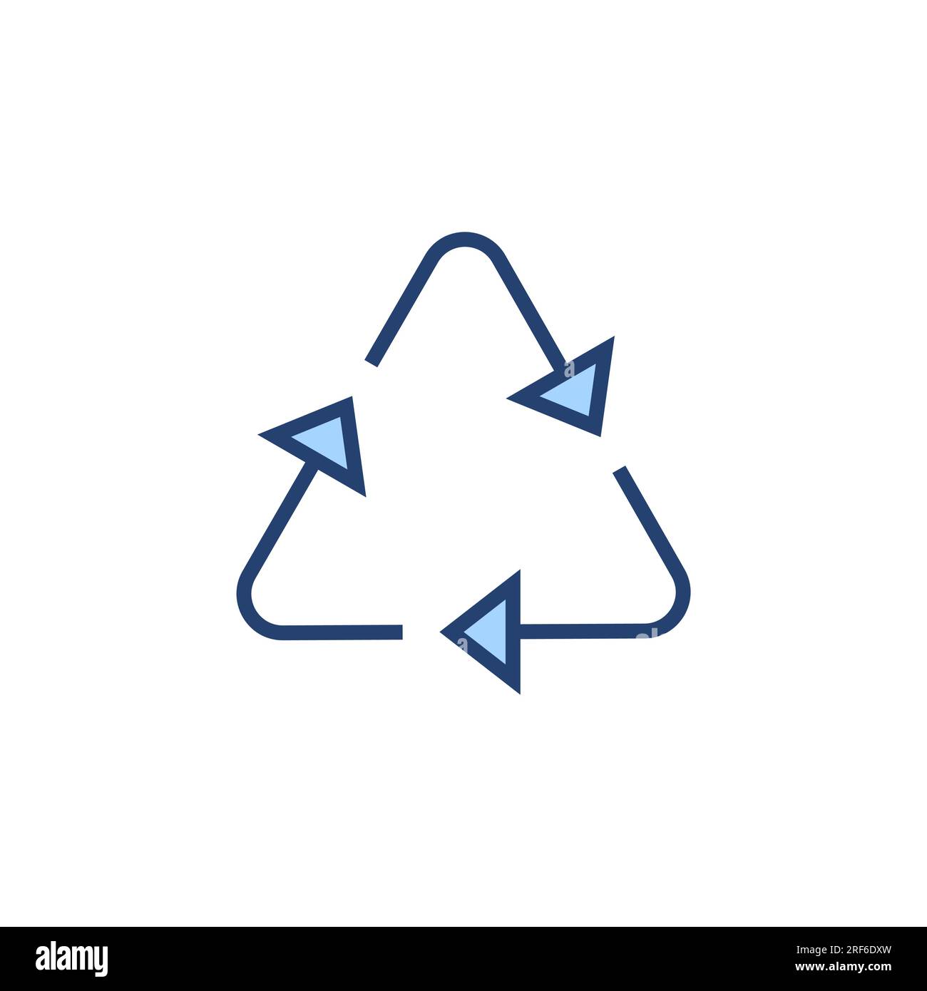 Recyclable packaging icon Stock Vector Images - Alamy