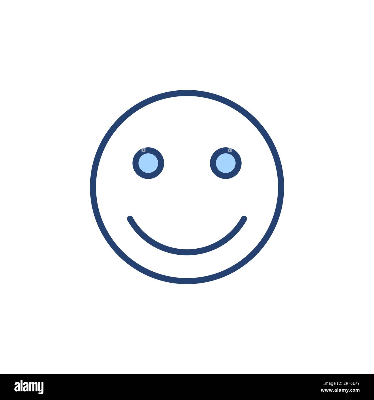 Smile icon vector. smile emoticon icon. feedback sign and symbol Stock ...