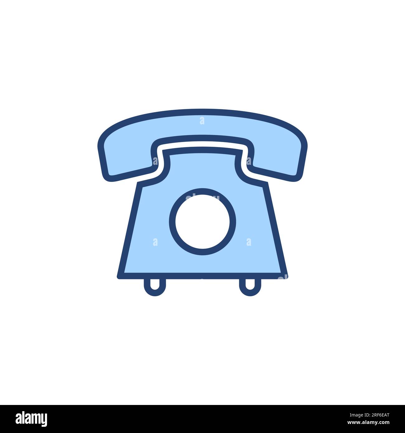Telephone icon vector. phone sign and symbol Stock Vector Image & Art ...