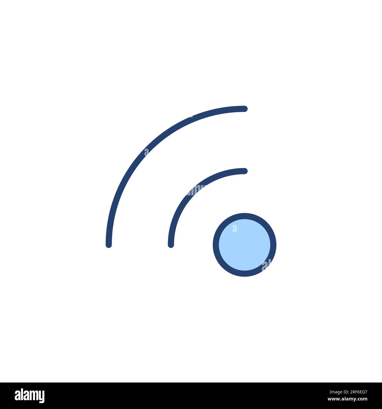 Wifi icon vector. signal sign and symbol. Wireless icon Stock Vector ...