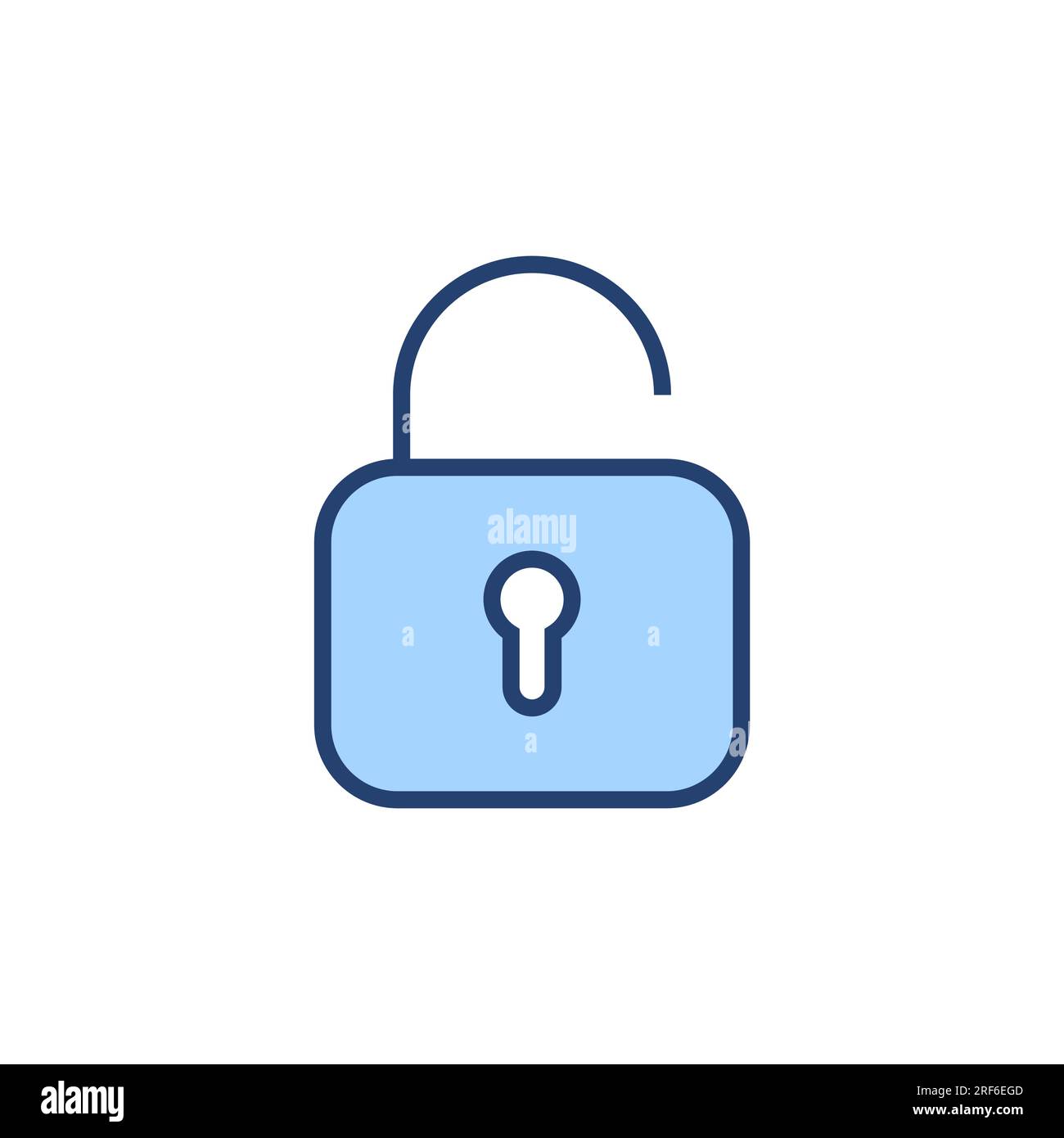 Unlock icon vector. Unlock sign and symbol. unlocked padlock icon Stock ...