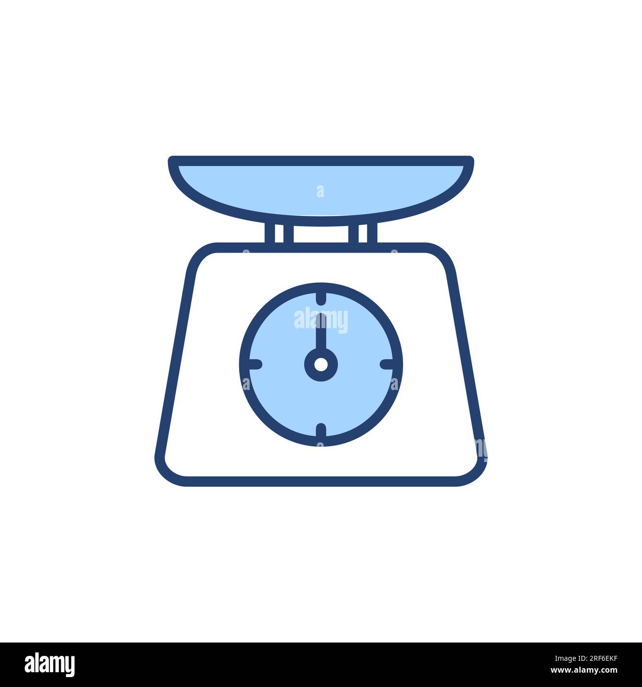 Scales icon vector. Weight scale sign and symbol Stock Vector Image ...