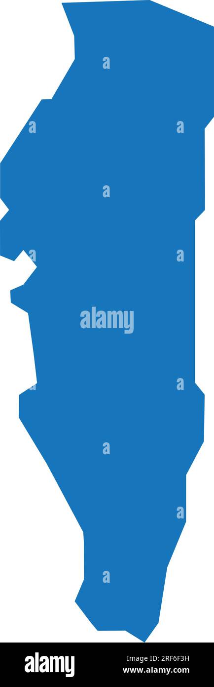 BLUE CMYK color map of GIBRALTAR Stock Vector Image & Art - Alamy