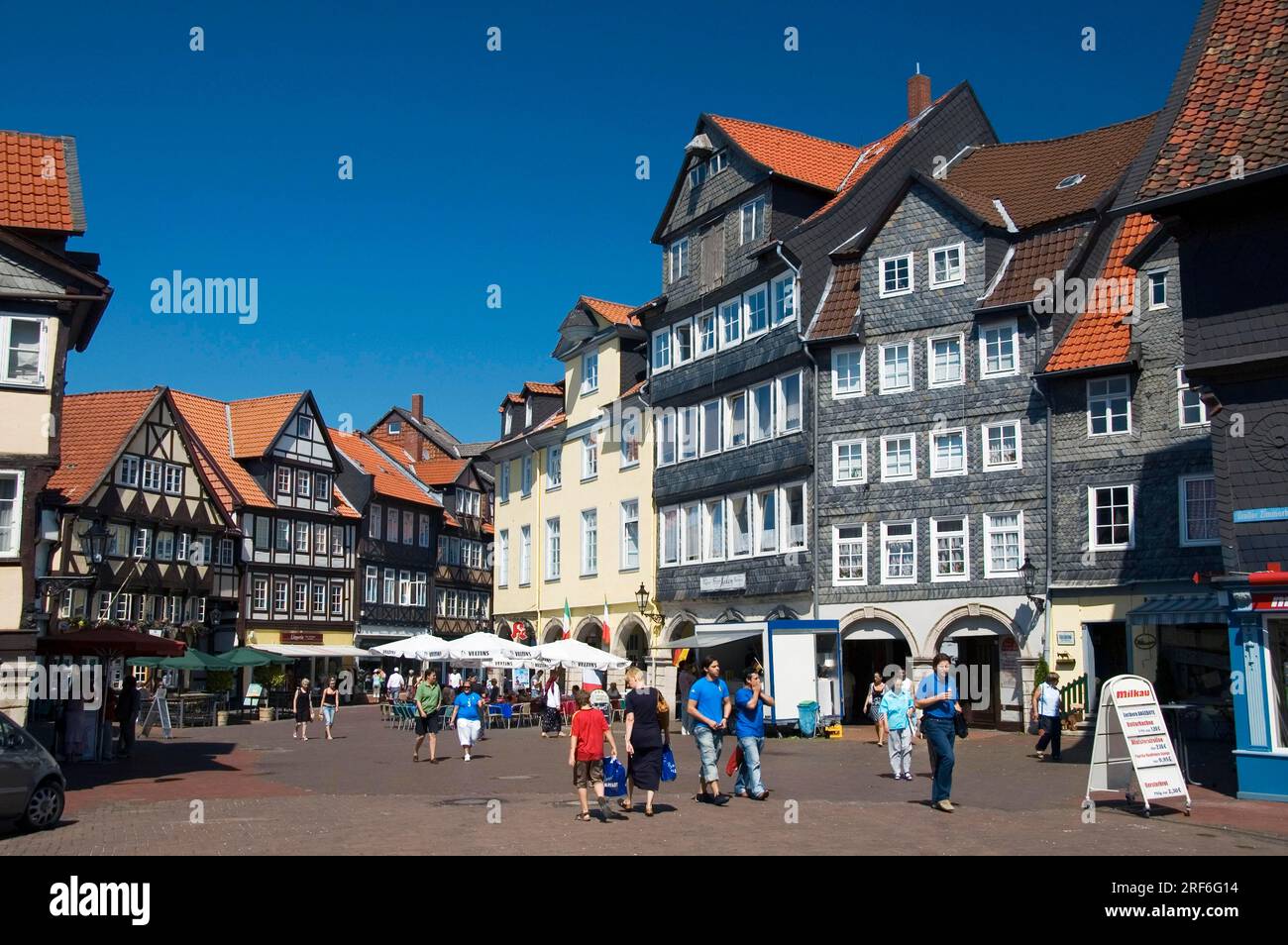 Pedestrian zone, corner of Loewenstrasse, Grosser Zimmerhof ...