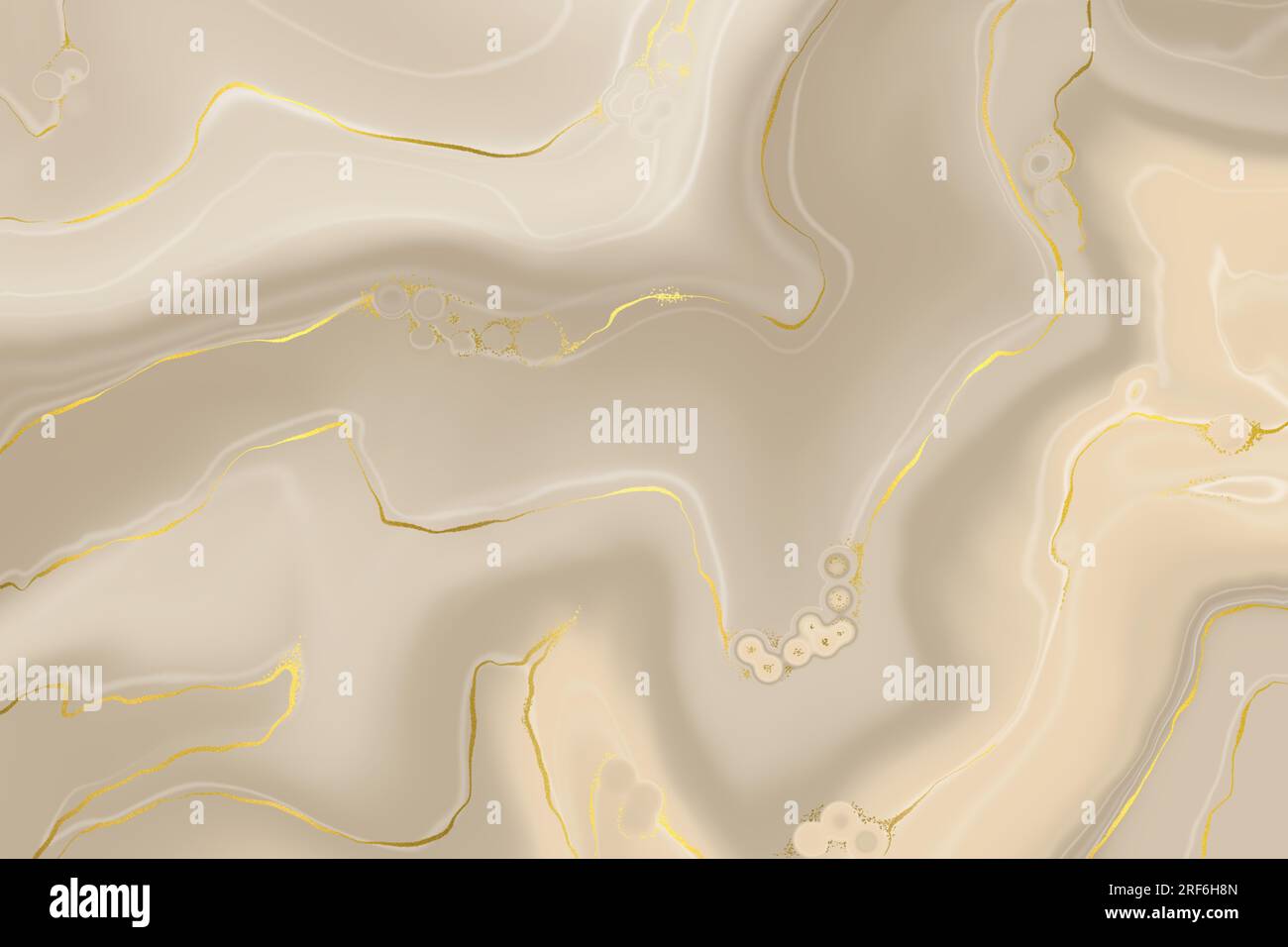 Beige Marble Gold Veined Texture. Light Agate Ripple Background Stock ...