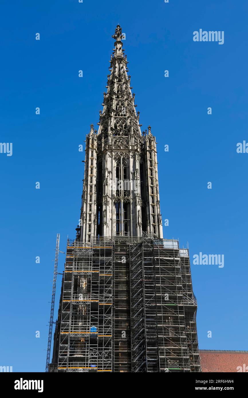 Ulm Cathedral, west tower, Cathedral of Our Lady in Ulm, Gothic ...