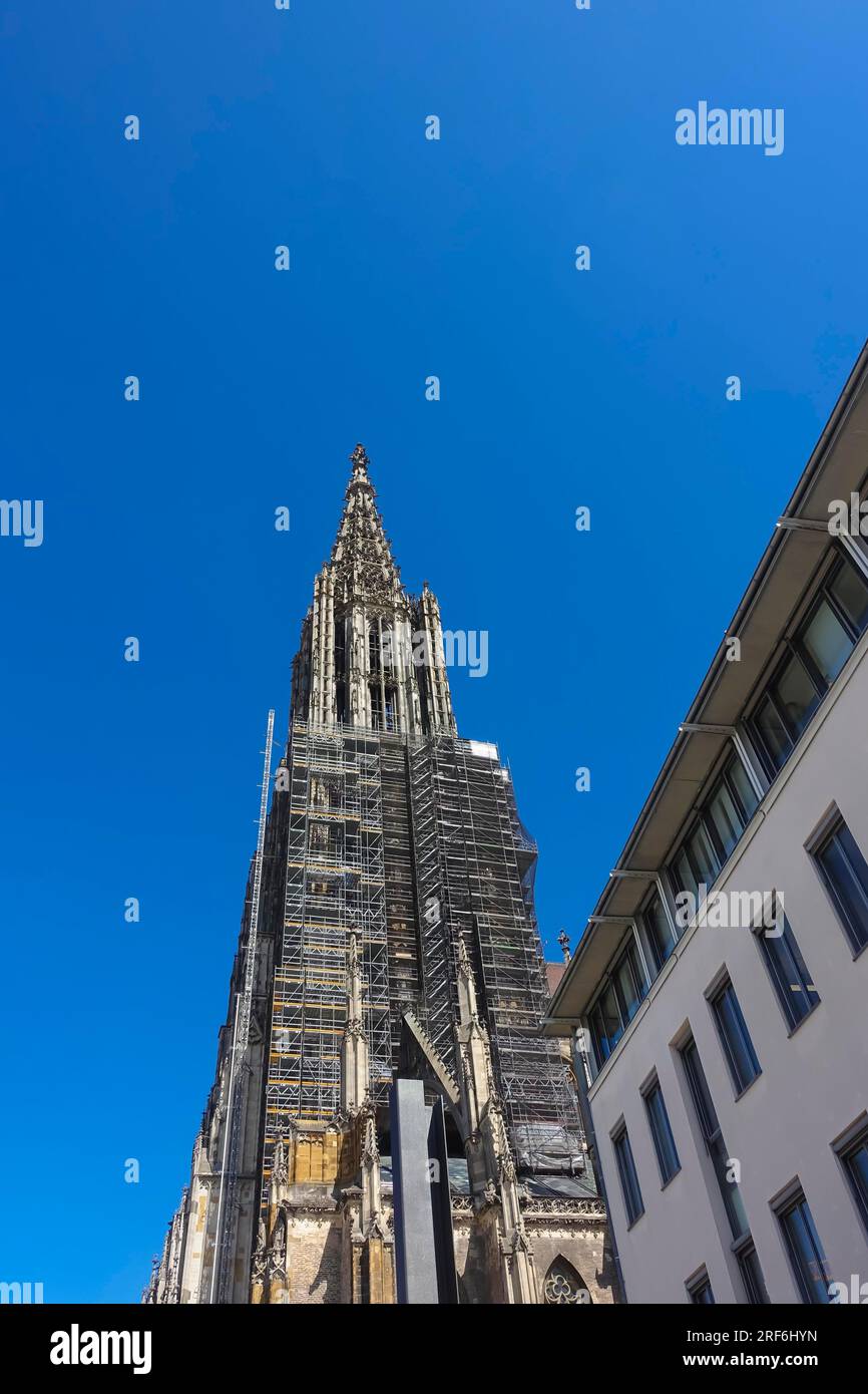 Ulm Cathedral, west tower, Cathedral of Our Lady in Ulm, Gothic ...