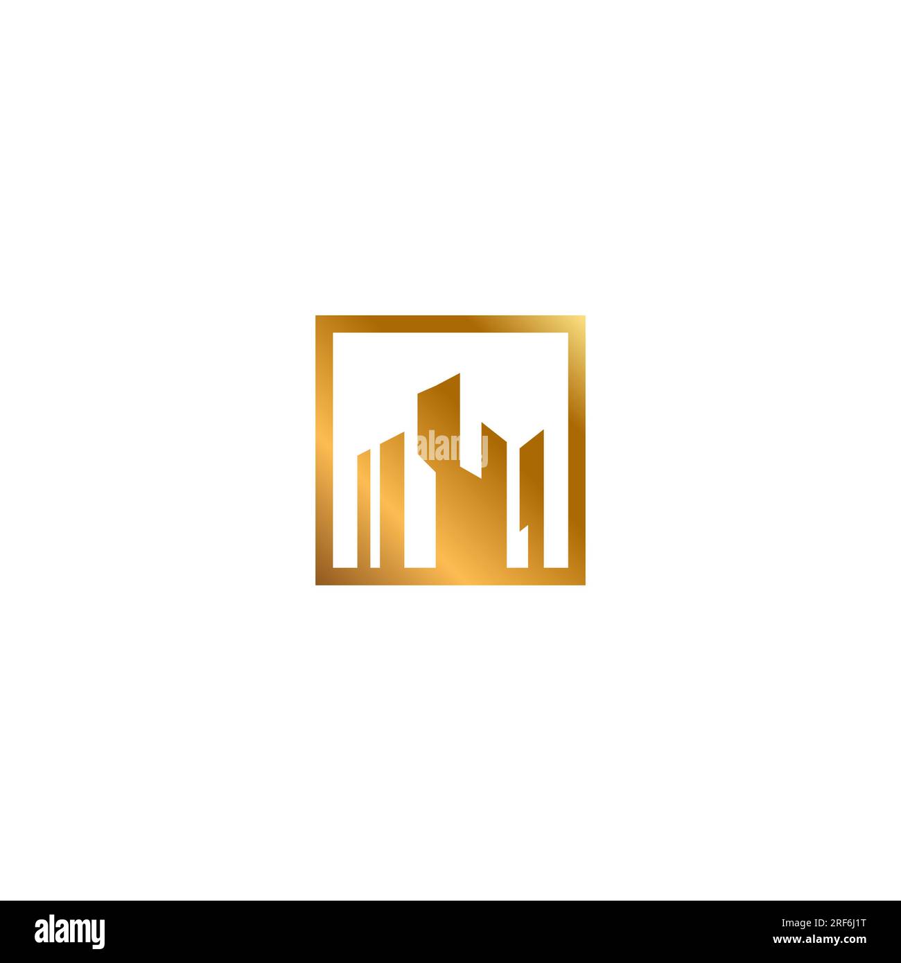 Gold logo design hi-res stock photography and images - Alamy