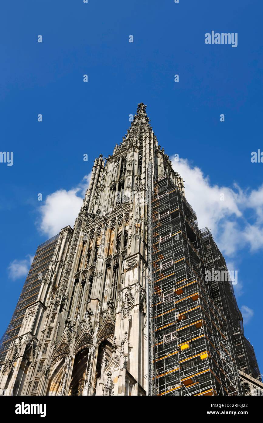 Ulm Cathedral, west tower, Cathedral of Our Lady in Ulm, Gothic ...