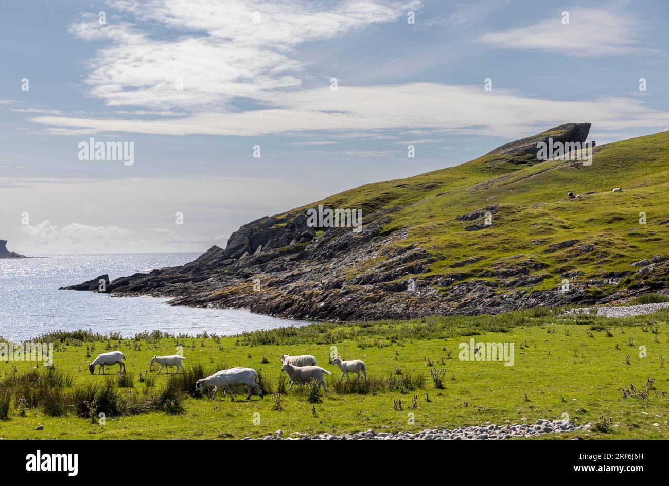 cliffs of Balnahard on the isle of Colonsay, Scotland Stock Photo - Alamy