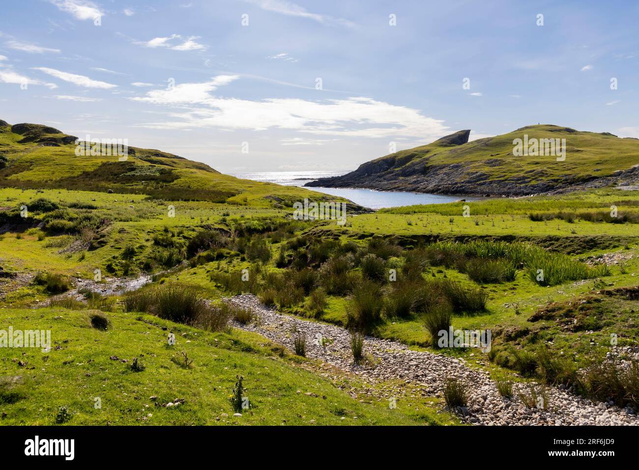 cliffs of Balnahard on the isle of Colonsay, Scotland Stock Photo - Alamy