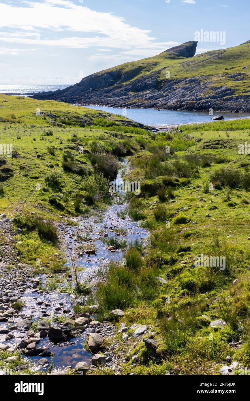cliffs of Balnahard on the isle of Colonsay, Scotland Stock Photo - Alamy