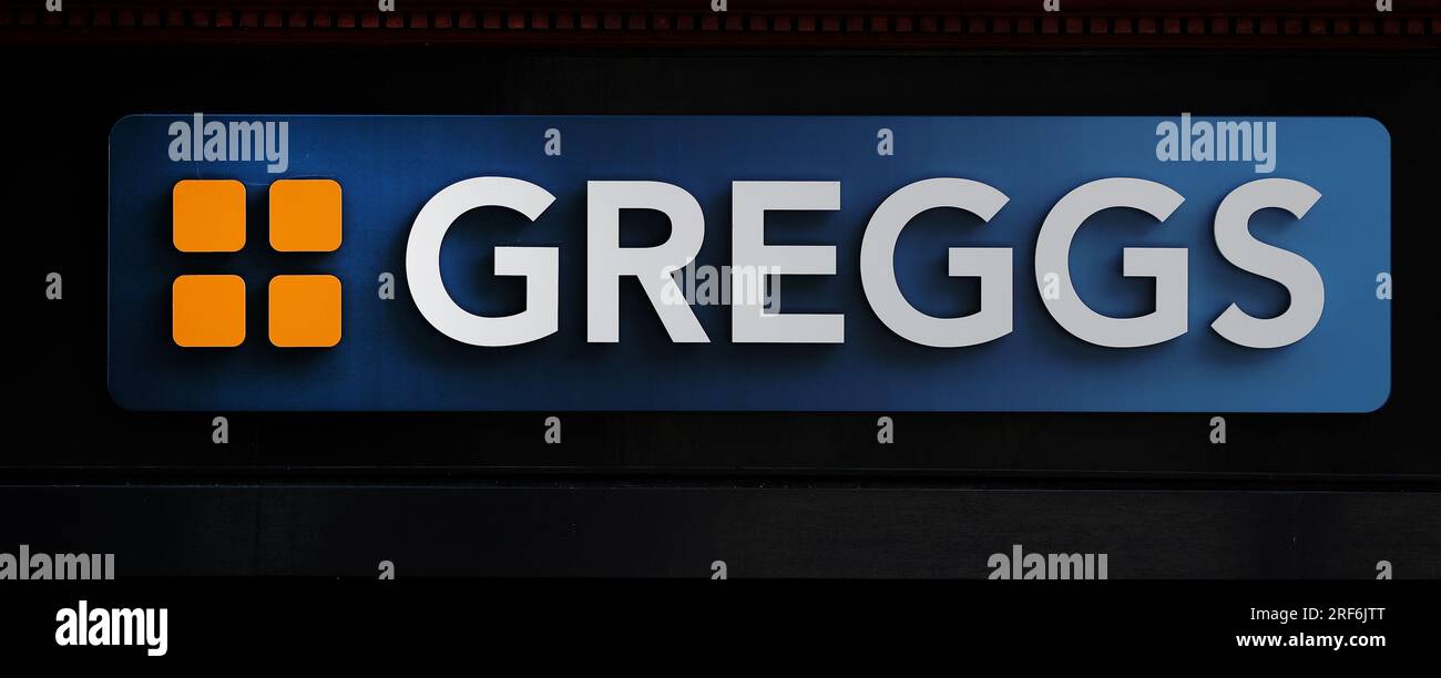 A greggs logo hi-res stock photography and images - Alamy
