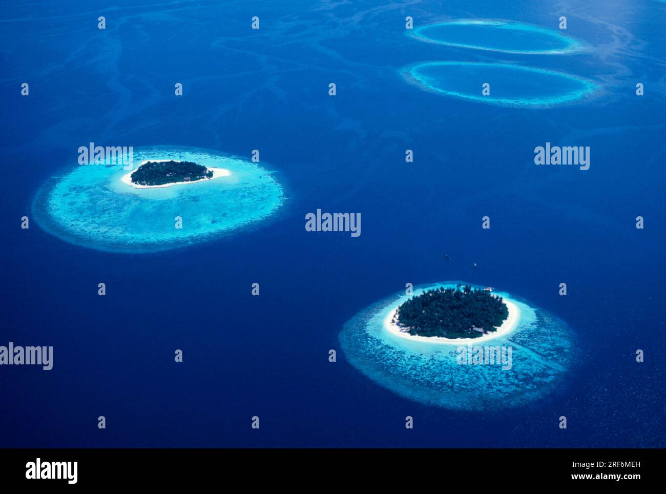 Coral Islands, Maldives, Atoll Stock Photo - Alamy