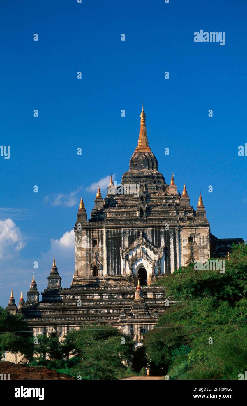 Thatbyinnyu Temple, Bagan, Burma, Myanmar Stock Photo - Alamy
