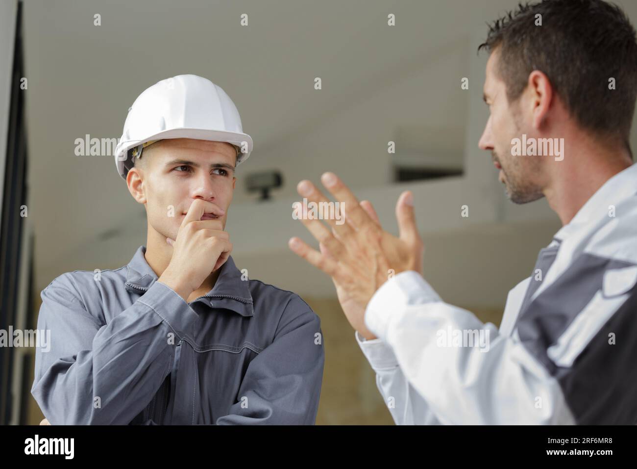 Talking frontal hi-res stock photography and images - Alamy