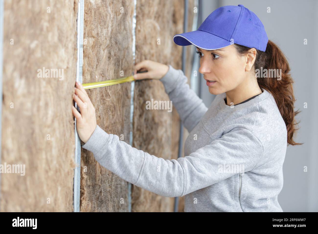 Girl measuring ruler hi-res stock photography and images - Alamy