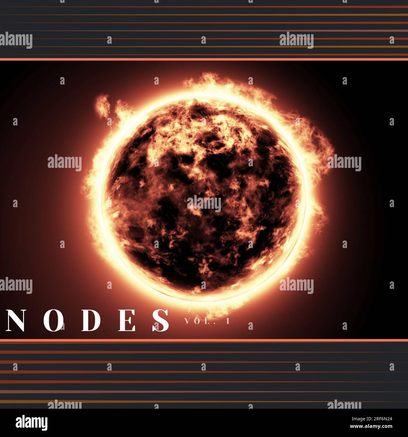 Composition of nodes vol 1 text over glowing globe on dark background Stock Photo - Alamy