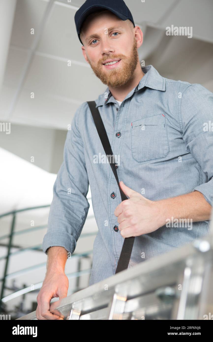 Optimistic expert hi-res stock photography and images - Alamy