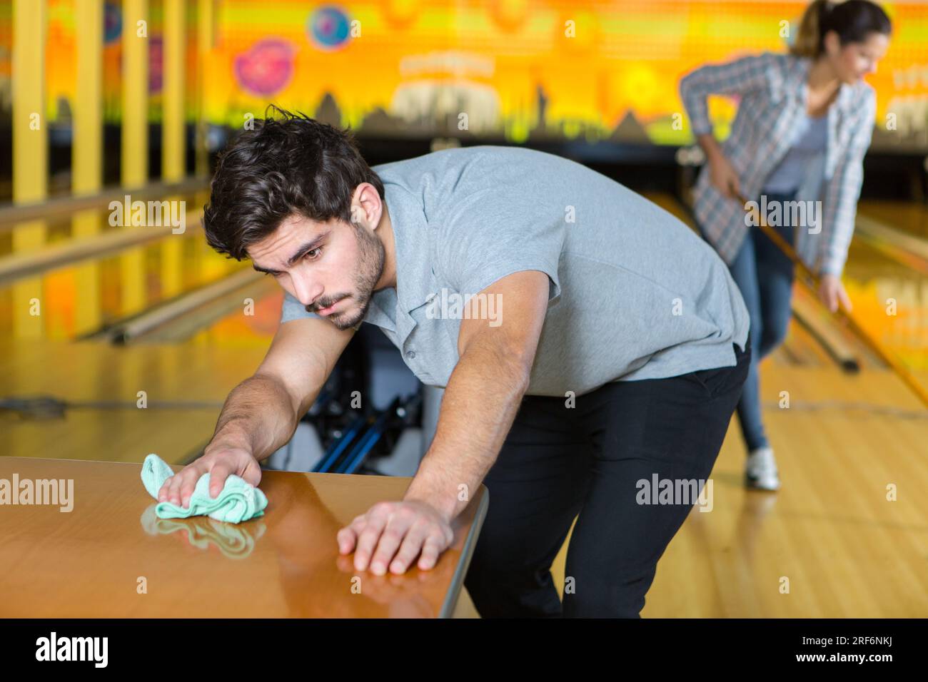 Cleaning the alleys hi-res stock photography and images - Alamy