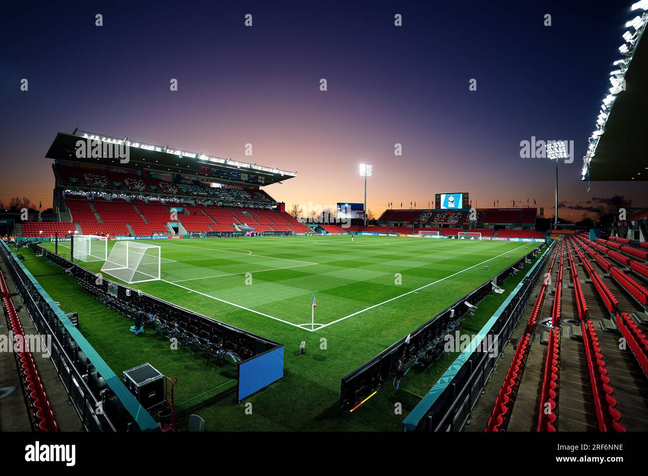 A general view of the stadium and pitch ahead of the FIFA Women's World ...