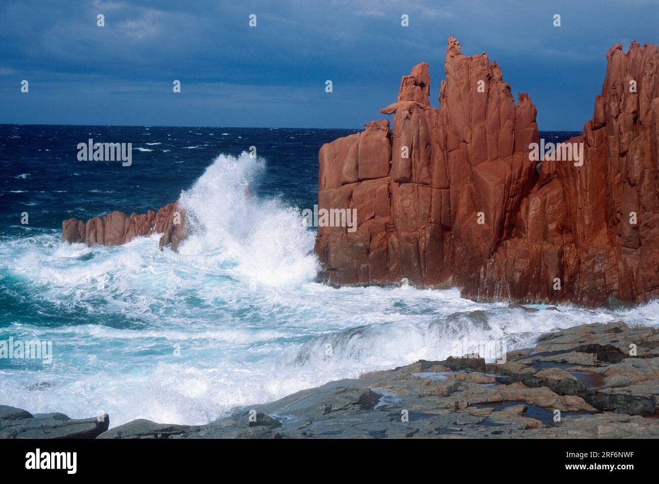 Red rocks of Arbatax, Sardinia, Italy Stock Photo - Alamy