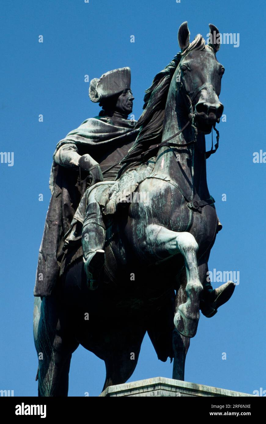 Monument to Frederick the Great, Unter den Linden, Berlin, Germany ...