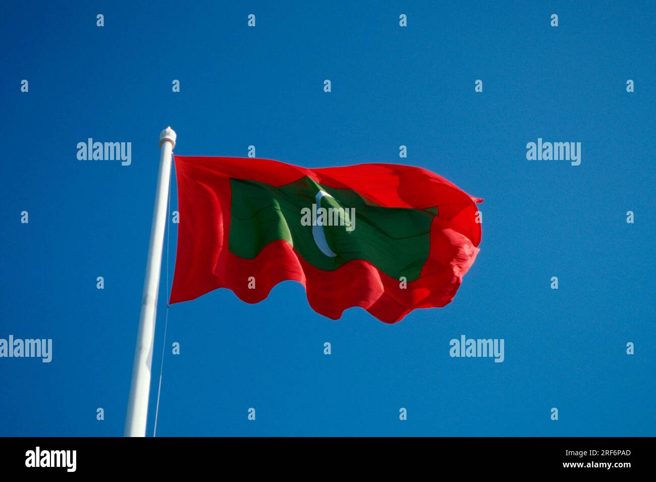 State flag of the Maldives Stock Photo - Alamy