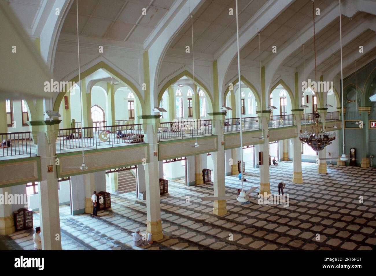 Interior of the Masjid Sultan Mosque, Arab Quarter, Singapore Stock ...