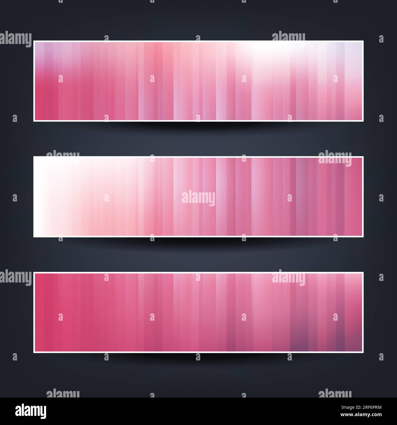 Set of Horizontal Banner or Header Designs for Your Business with ...