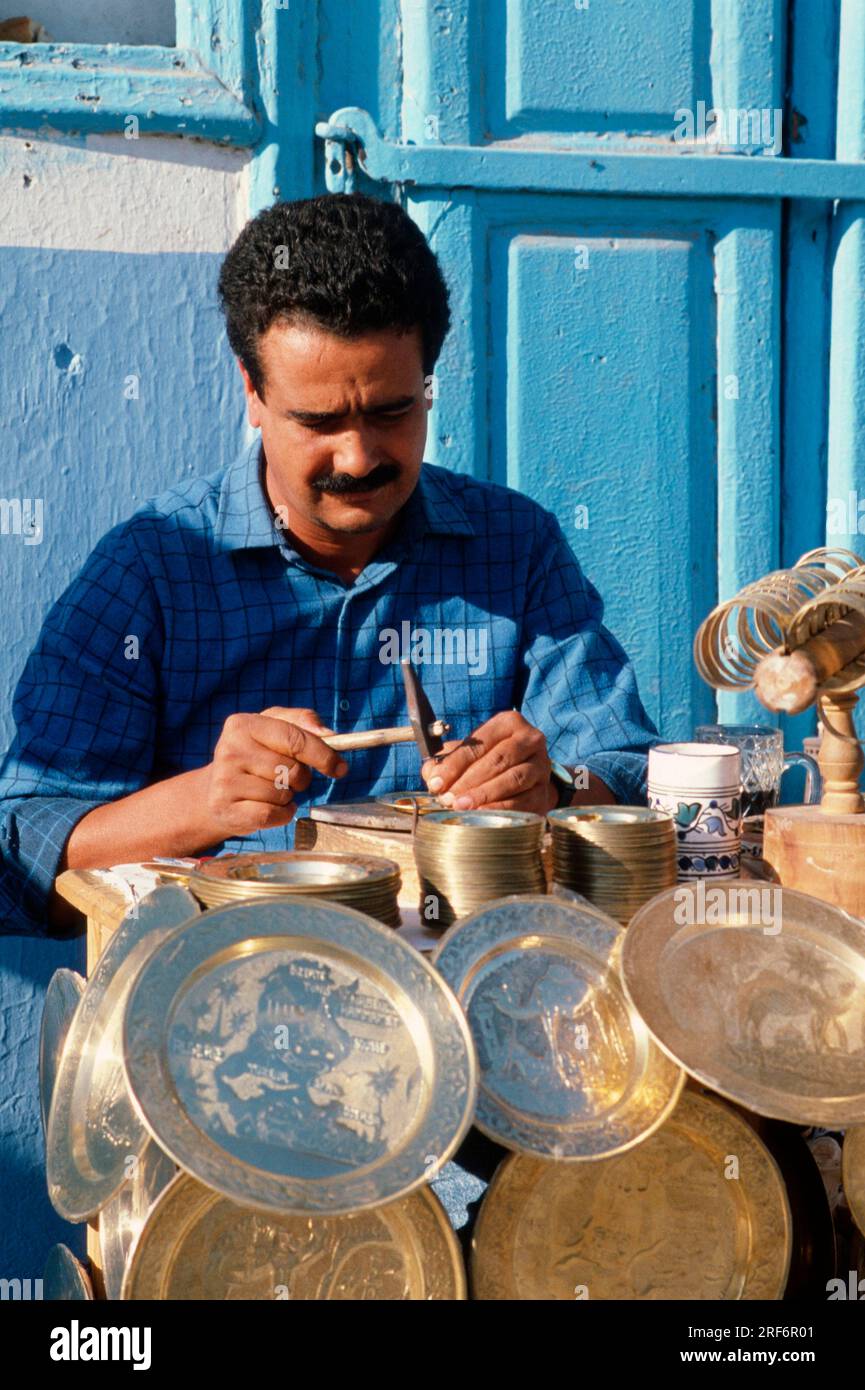 Tunisia sidi bou said person hi-res stock photography and images - Alamy