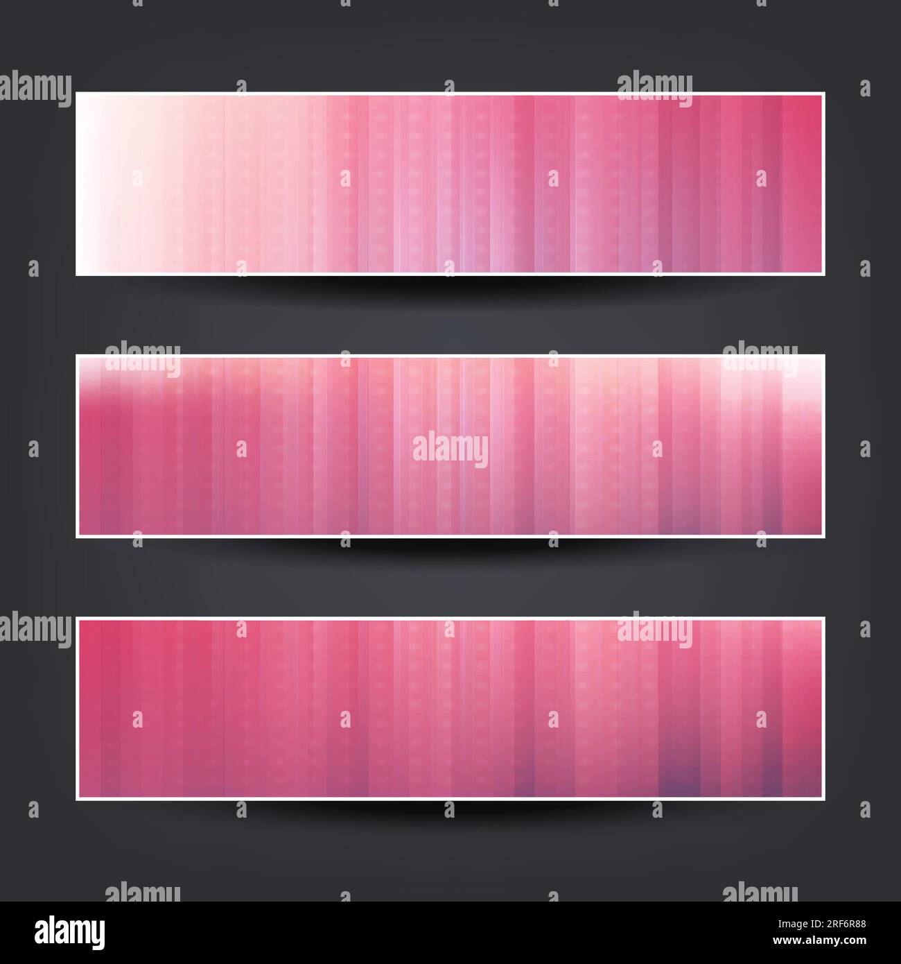 Set of Horizontal Banner or Header Designs for Your Business with ...