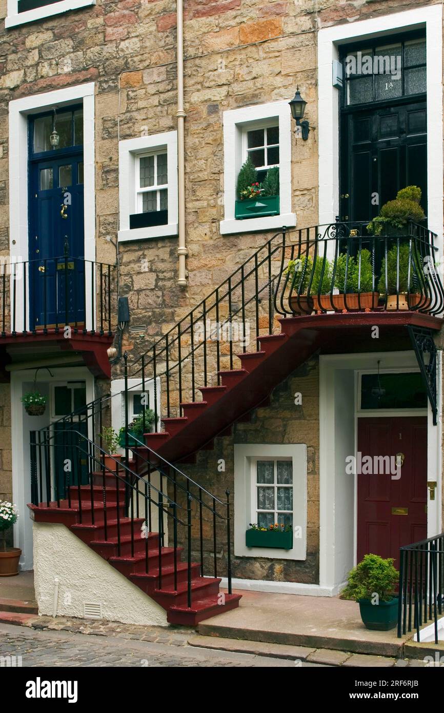 House, Edinburgh, Scotland, Edinburg Stock Photo - Alamy